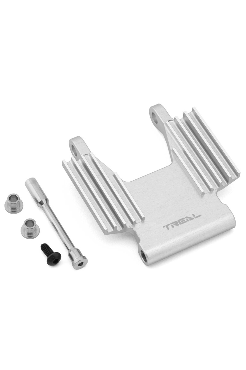 TLHTPROMOTOMX-55 CNC Aluminum Crash Structure (Silver) - HobbyQuarters