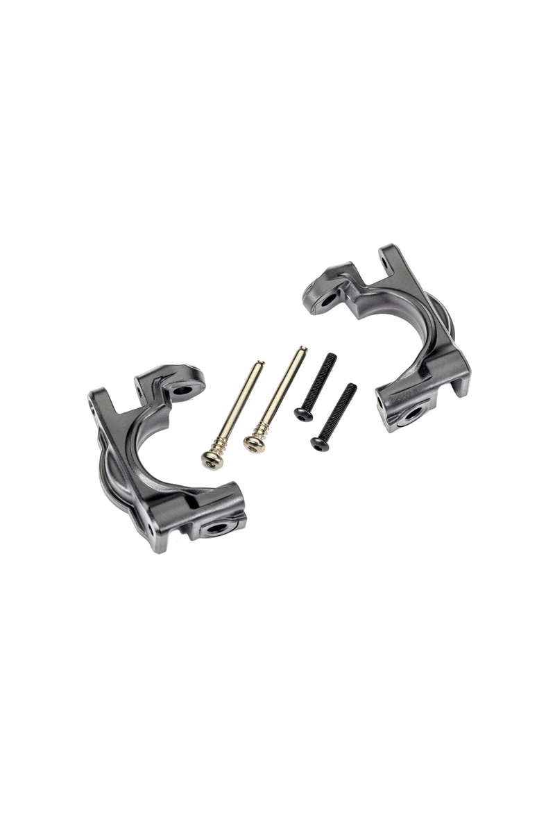 TRA9032-GRAY CASTER BLOCKS GRAY L&R - HobbyQuarters