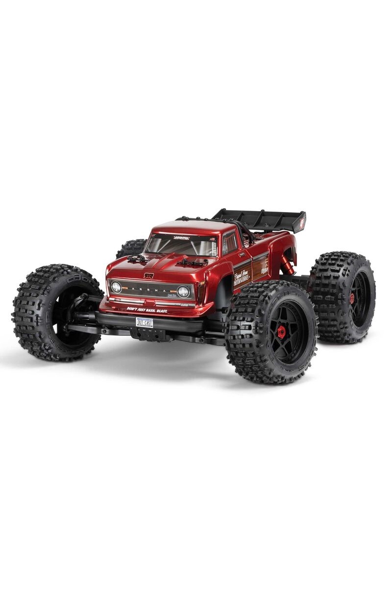 ARA4410V2T4 OUTCAST 4X4 4S BL 1/10TH 4WD STUNT TRK (RED) - HobbyQuarters