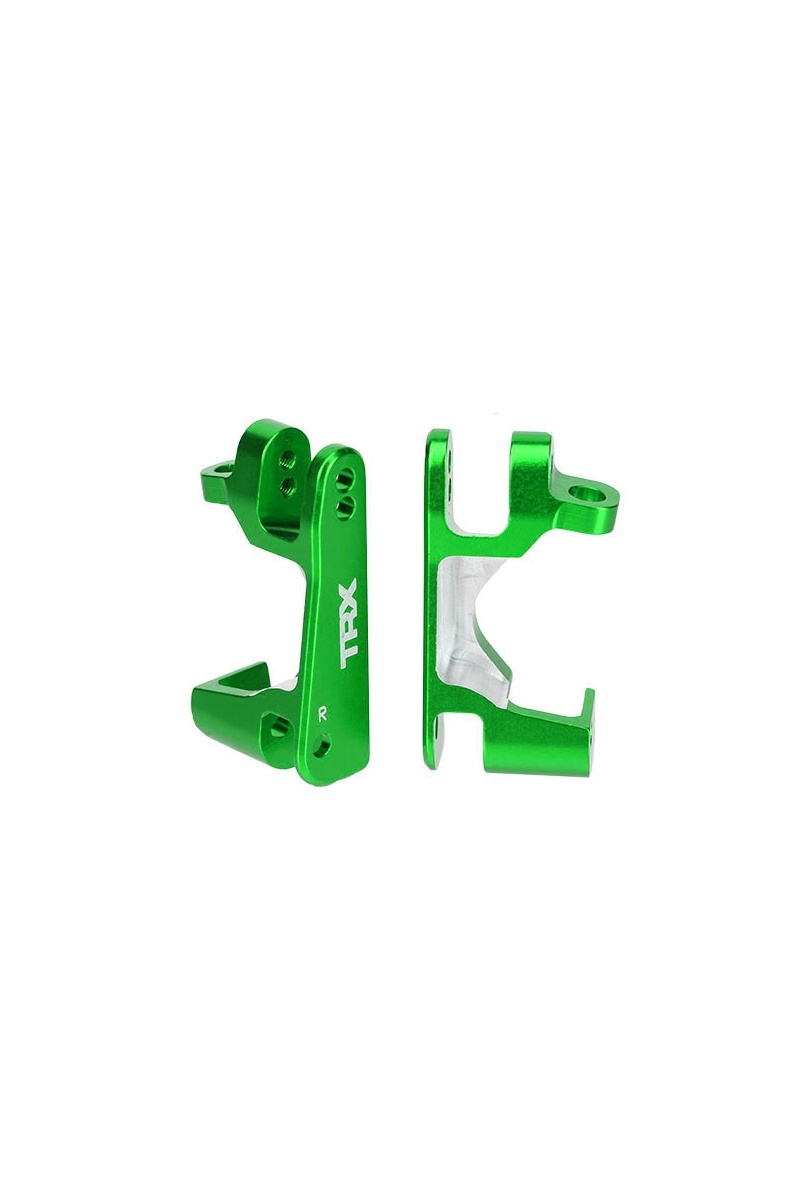 TRA6832G CASTER BLOCK GRN ALUMINUM 4X4 - HobbyQuarters