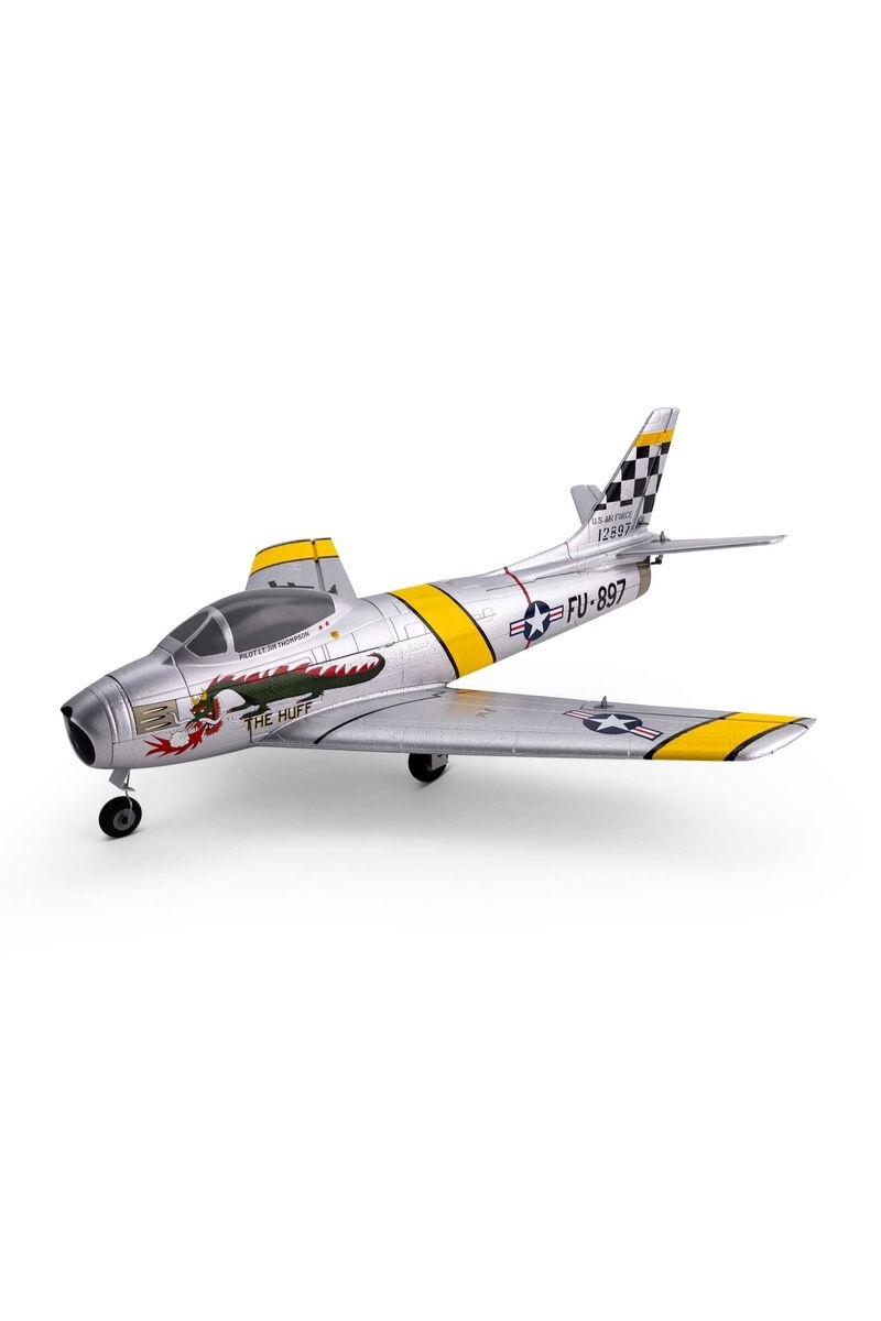 EFLU7050 UMX F-86 Sabre 30mm EDF BNF Basic - HobbyQuarters