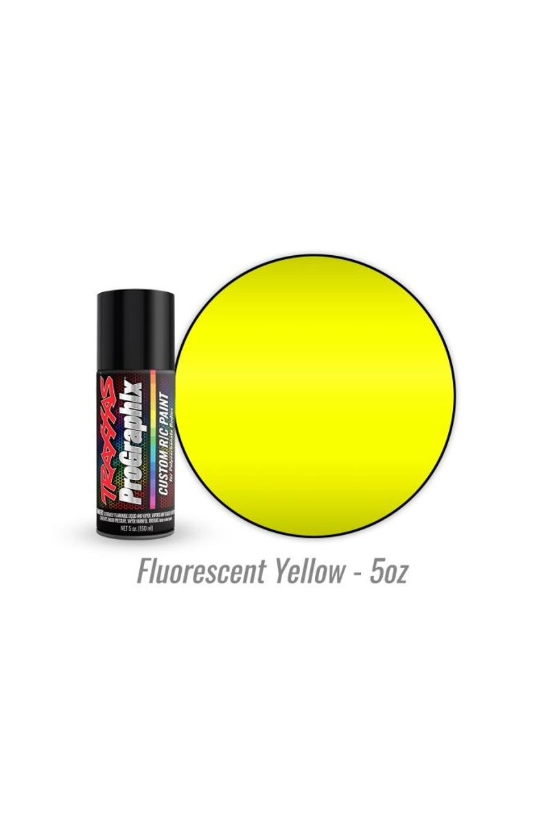 TRA5063 BODY PAINT, FLUOR. YELLOW 5OZ - HobbyQuarters