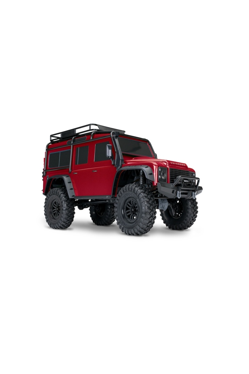 TRA82256-4 TRX-4 Defender Clipless RED - HobbyQuarters