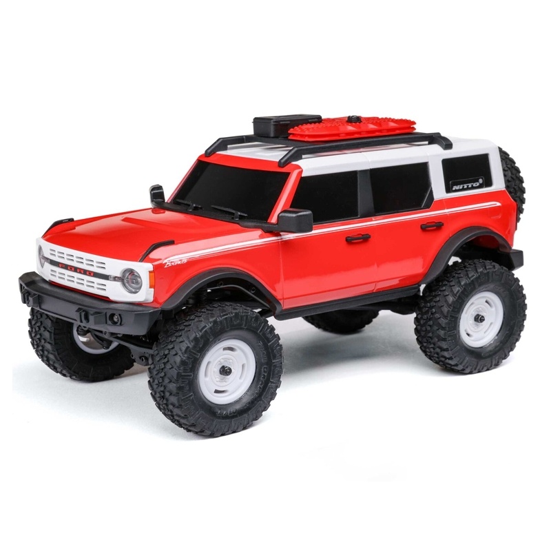 AXI00006V2T6 1/24 SCX24 Ford Bronco Heritage Edition 4X4 RTR Brushed ...
