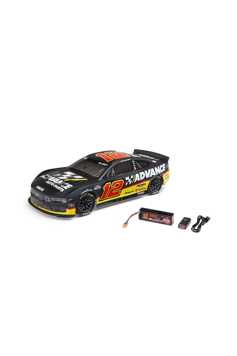 LOS1122512 1/12 NASCAR RC Racecar Ryan Blaney No. 12 Advance Auto 2025 ...