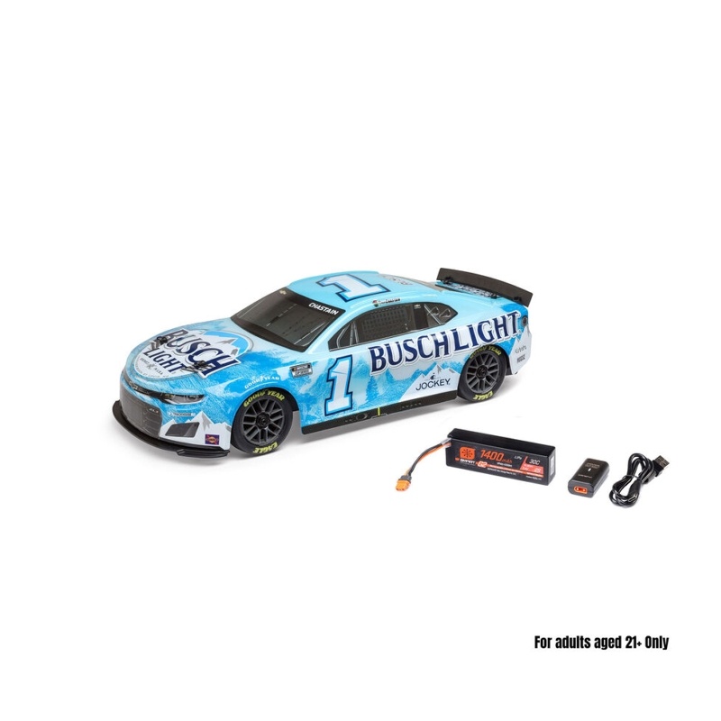LOS1122501 1/12 NASCAR RC Racecar Ross Chastain No. 1 Busch Light 2025 ...
