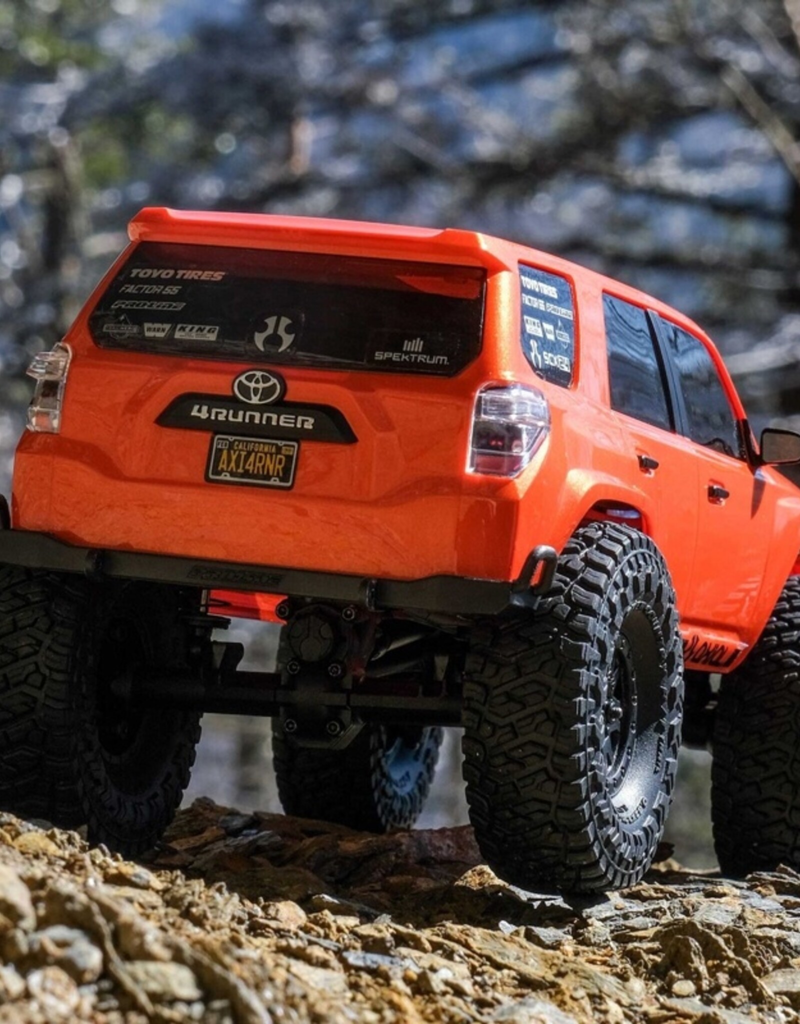 AXI-2035T1 1/24 SCX24 Toyota 4Runner 4X4 RTR Brushed Rock Crawler ...