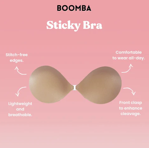 STICKY BRA - FOAM PADDED SEPARATE PIECE CLASP BRA - Attitudes Dancewear ...