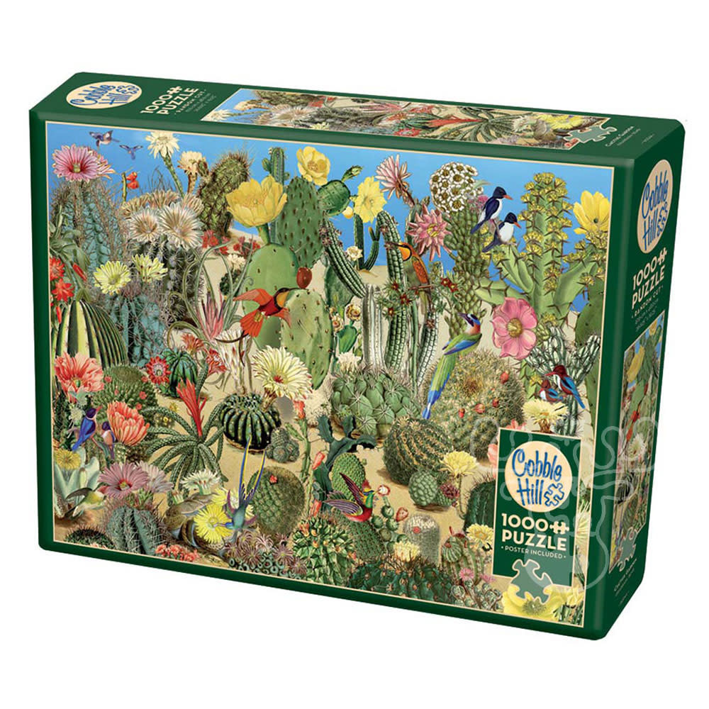 Cobble Hill Cactus Garden Puzzle 1000pcs - Puzzles Canada