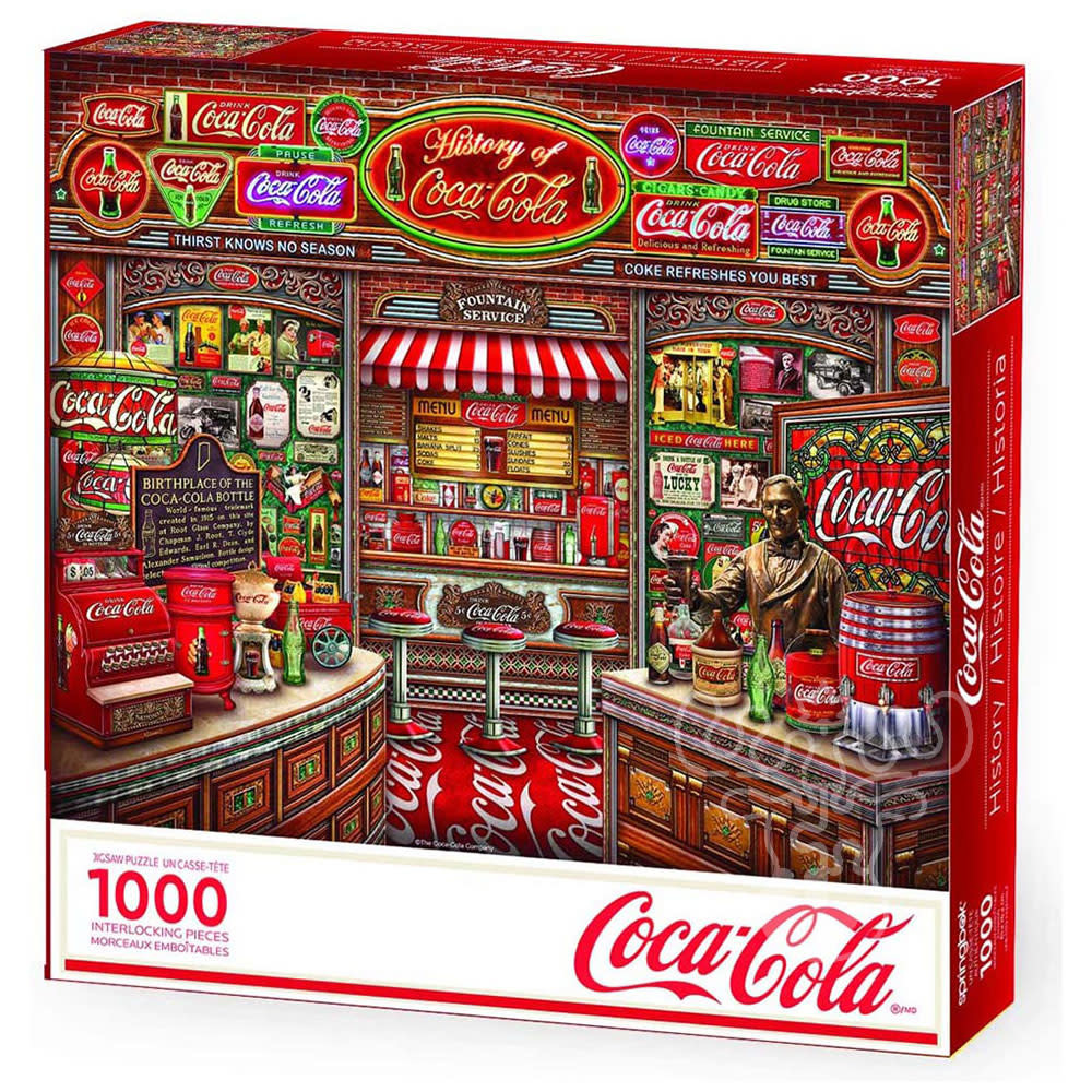 Springbok Coca Cola History Puzzle 1000pcs Puzzles Canada springbok-coca-cola-history-puzzle-1000pcs-puzzles-canada