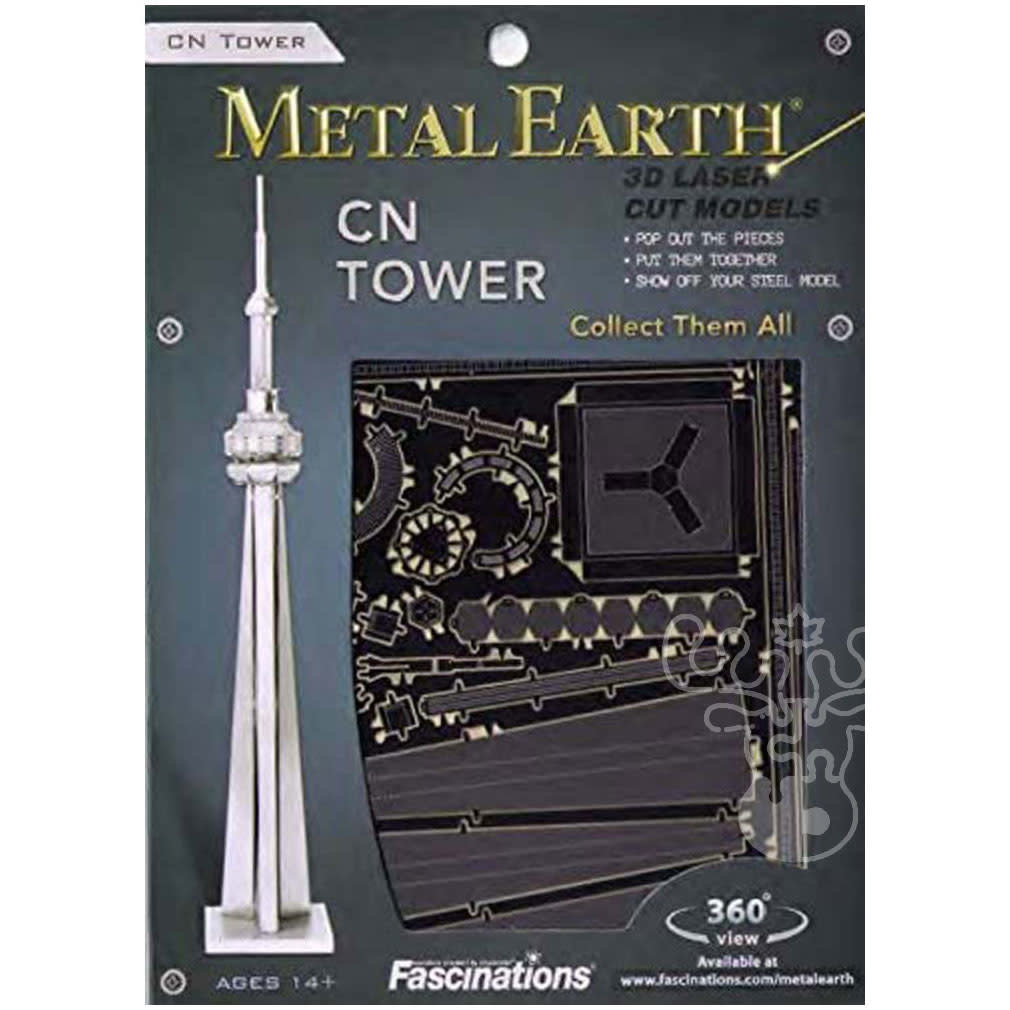 Metal Earth CN Tower Model Kit - Puzzles Canada