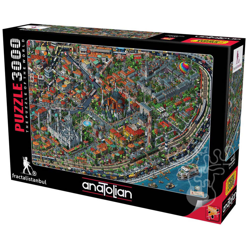 Anatolian Fractal Istanbul Puzzle 3000pcs - Puzzles Canada