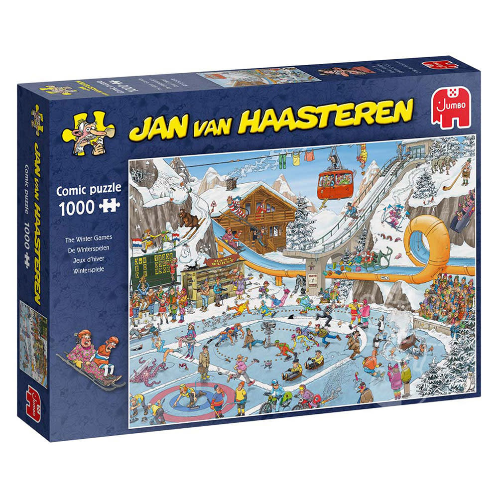Jumbo The Winter Games Puzzle 1000pcs - Puzzles Canada