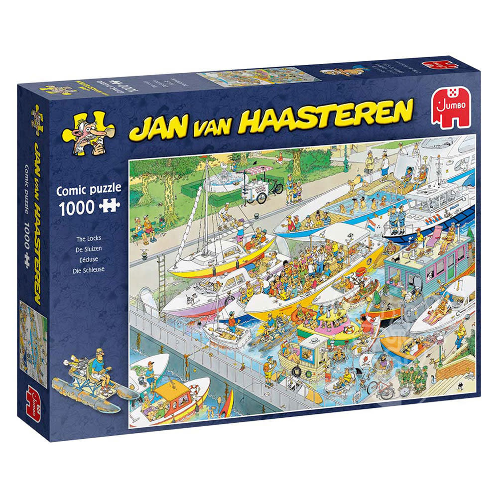 Jumbo The Locks Puzzle 1000pcs - Puzzles Canada