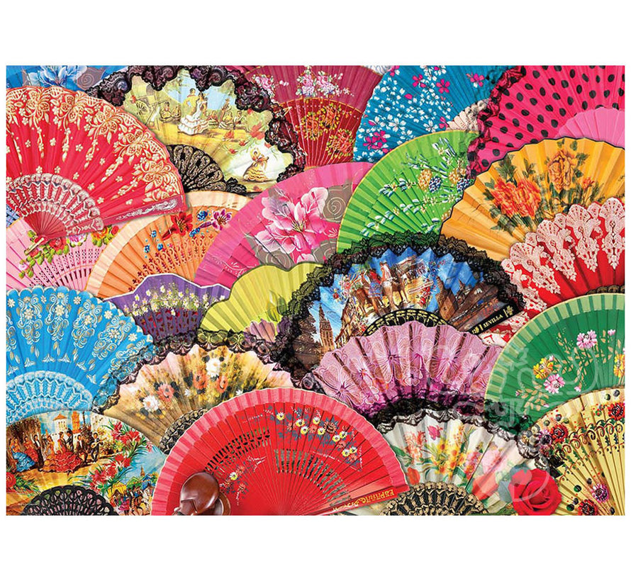 Eurographics Spanish Fans Puzzle 1000 pcs - Puzzles Canada