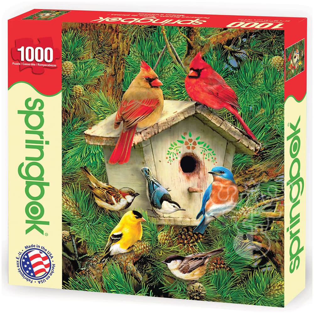 Springbok Feathered Retreat Puzzle 1000pcs - Puzzles Canada