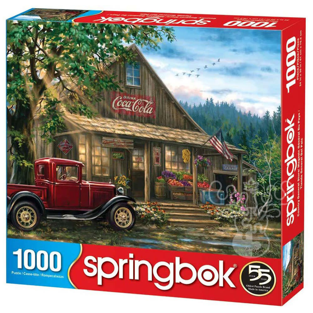 Springbok Country General Store Puzzle 1000pcs - Puzzles Canada