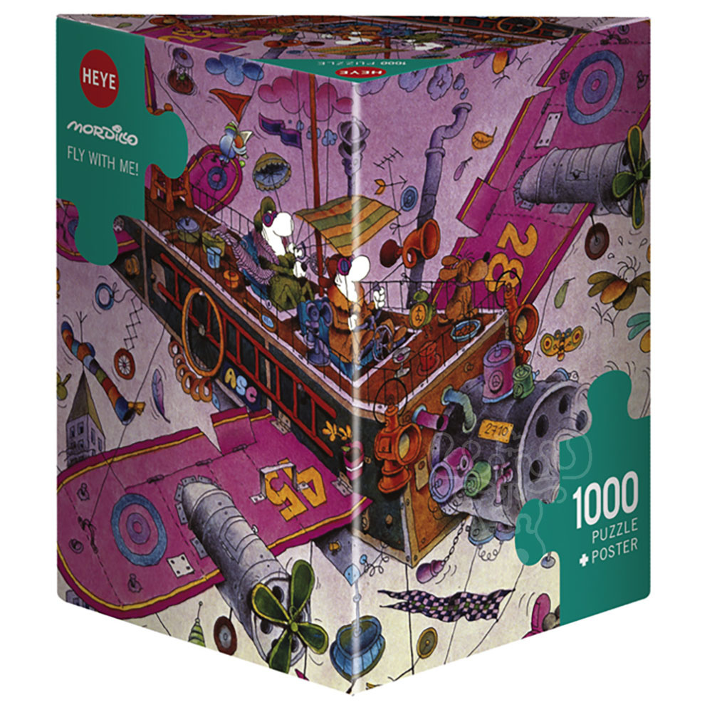 Heye Fly with Me! Puzzle 1000pcs - Puzzles Canada