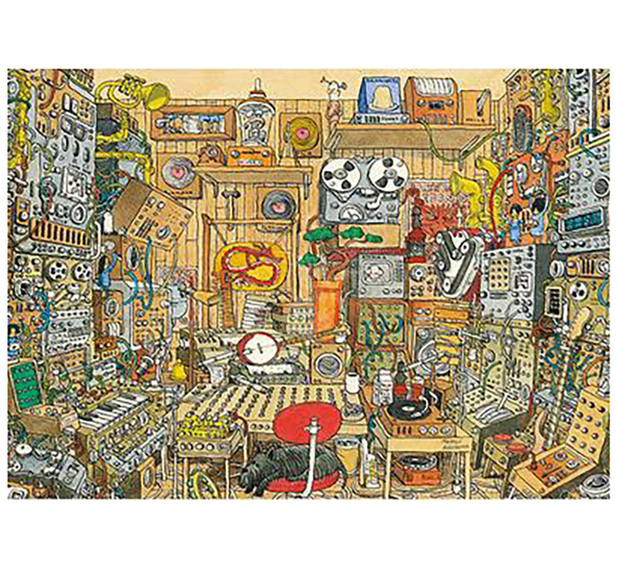 Heye Music Maniac Puzzle 1000pcs - Puzzles Canada