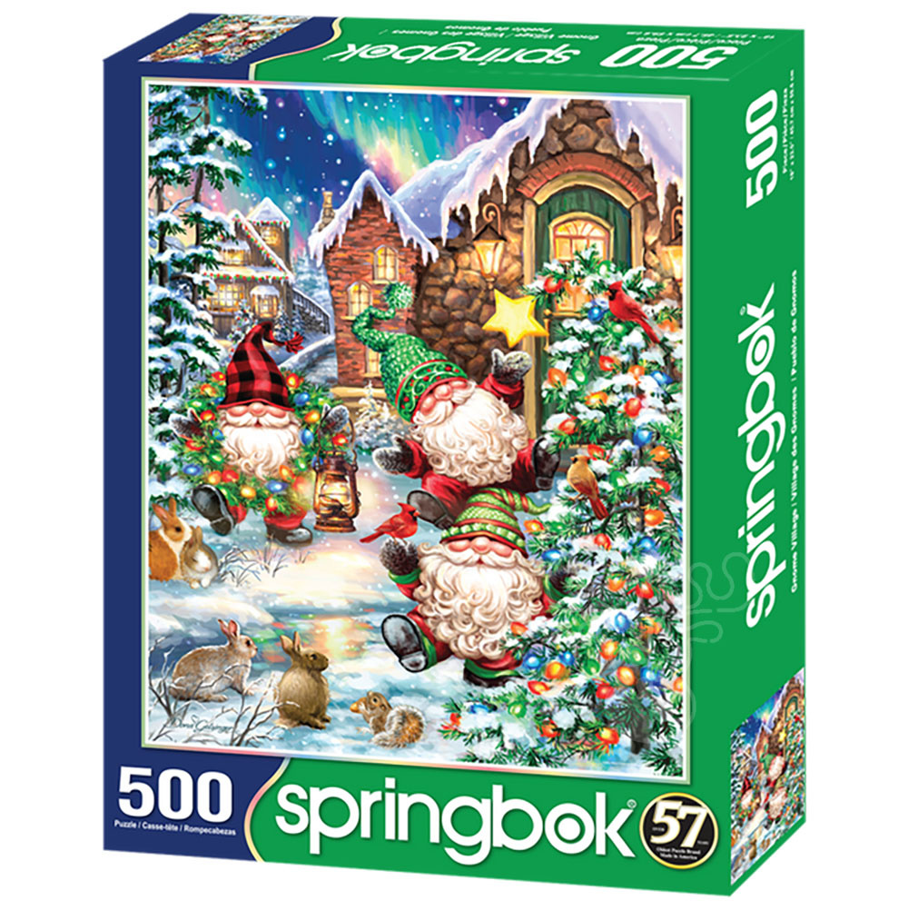 Springbok Gnome Village Puzzle 500pcs - Puzzles Canada