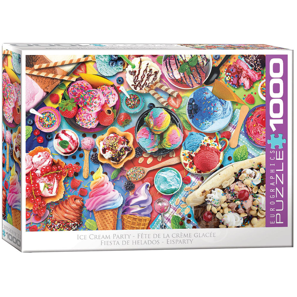 Eurographics Ice Cream Party - Sweet Collection Puzzle 1000pcs ...