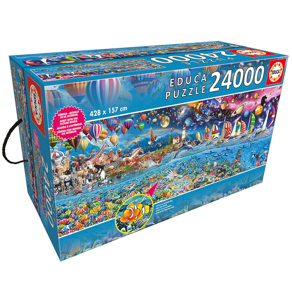 Educa Life, the Great Challenge Puzzle 24000pcs - Puzzles Canada