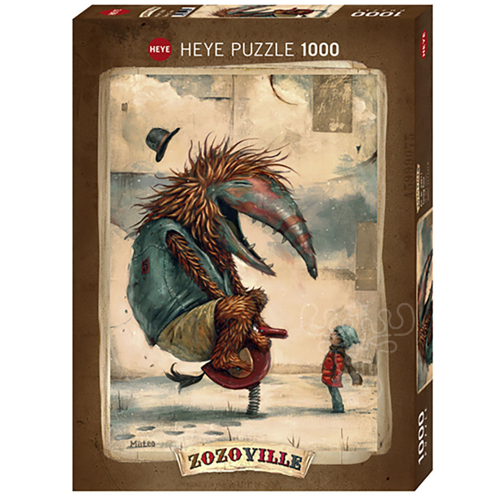 Heye Zozoville Spring Time Puzzle 1000pcs - Puzzles Canada