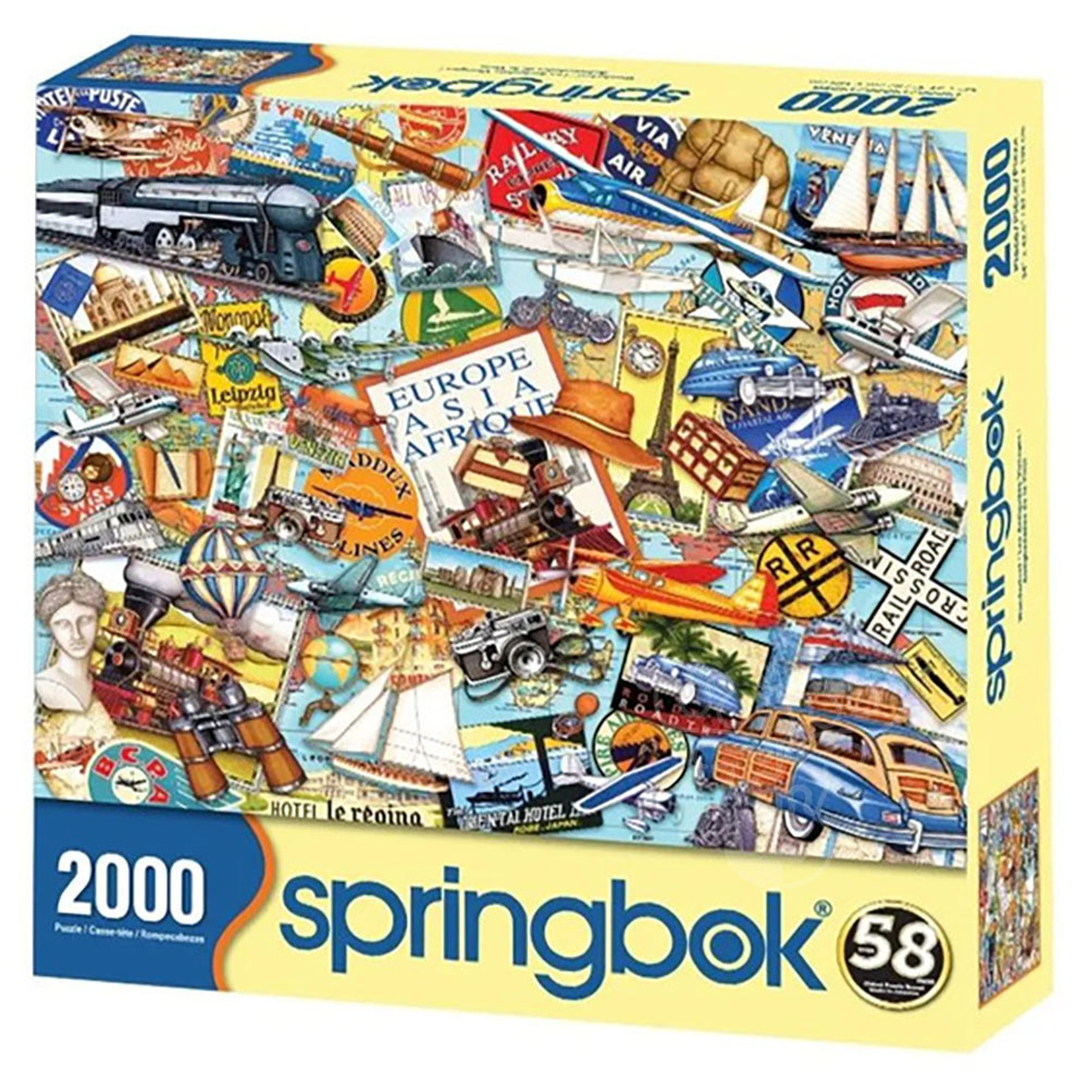 Springbok Wanderlust Puzzle 2000pcs - Puzzles Canada