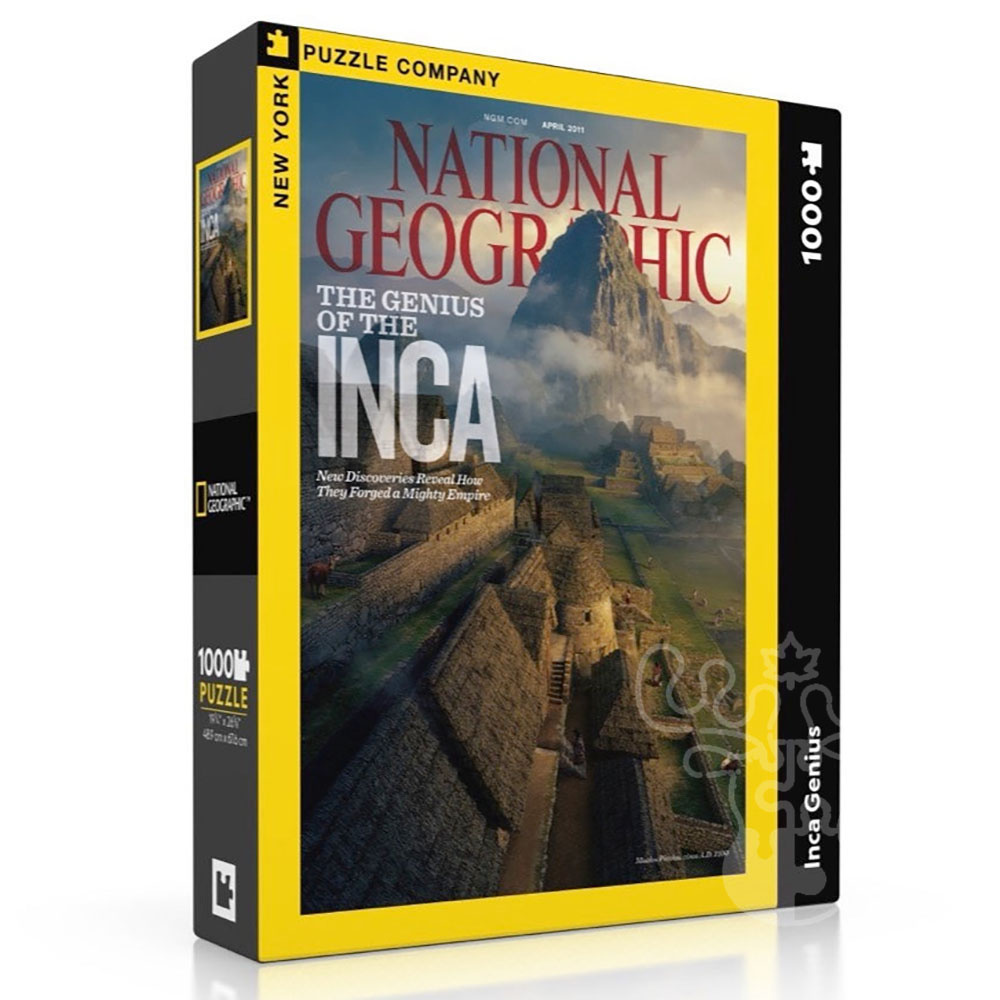 New York Puzzle Co. National Geographic: Inca Genius Puzzle 1000pcs ...