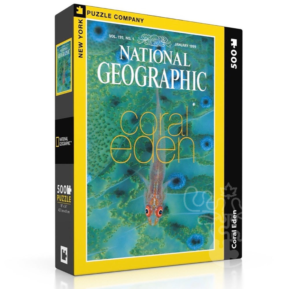 New York Puzzle Co. National Geographic: Coral Eden Puzzle 500pcs ...