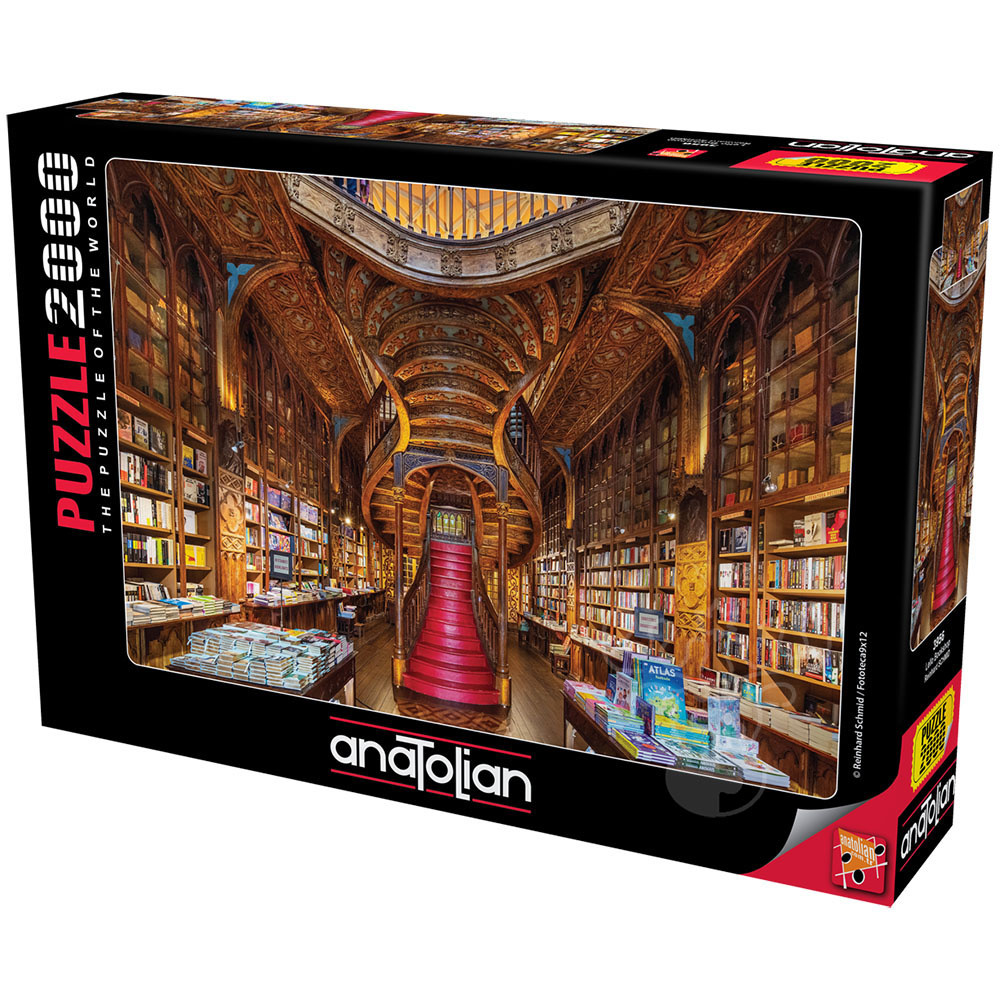 Anatolian Lello Bookshop Puzzle 2000pcs - Puzzles Canada