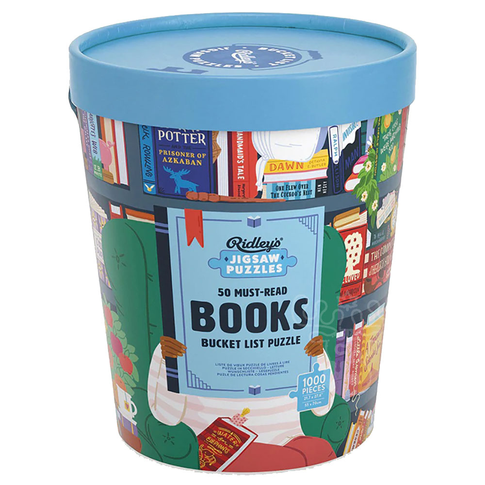 Ridley's 50 Must-Read Books of the World Bucket List Puzzle 1000pcs ...