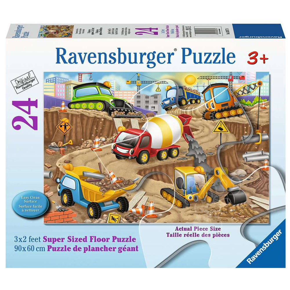 Ravensburger Construction Fun Floor Puzzle 24pcs - Puzzles Canada