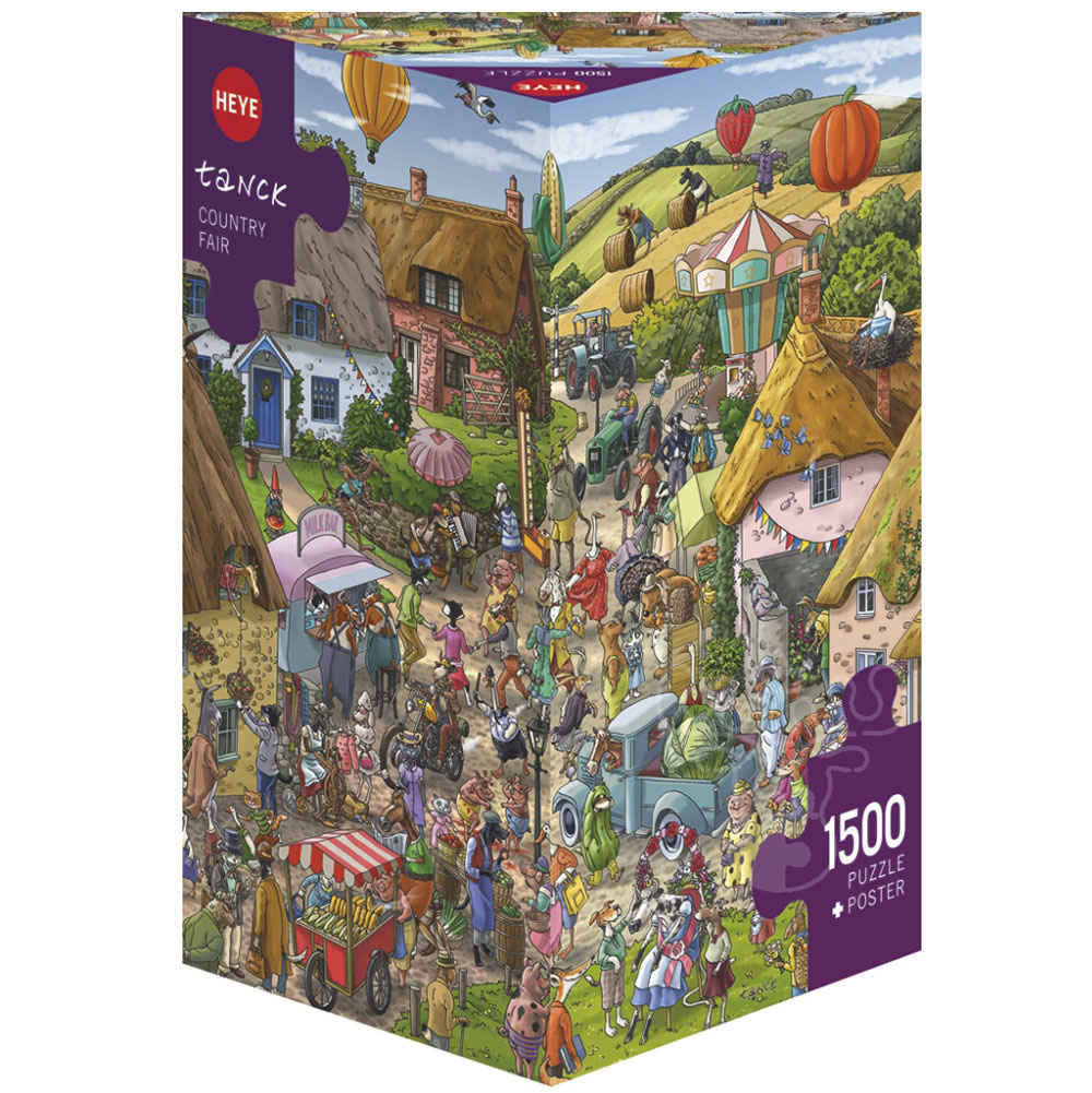 Heye Country Fair Puzzle 1500pcs - Puzzles Canada