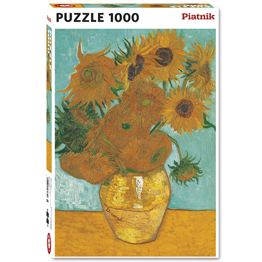 Piatnik Van Gogh - Sunflowers Puzzle 1000pcs - Puzzles Canada