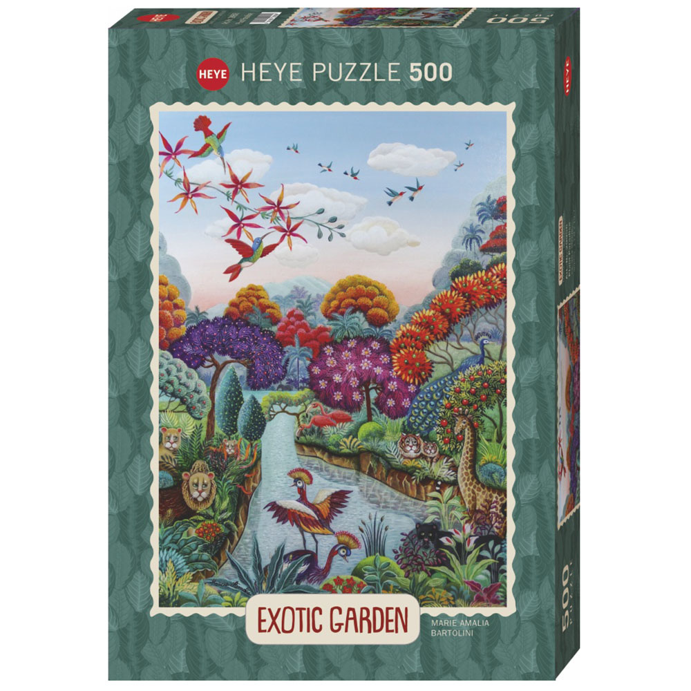 Heye Exotic Garden: Plant Paradise Puzzle 500pcs - Puzzles Canada