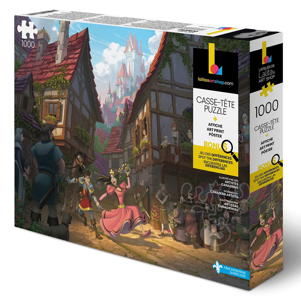 Lalita Out Shopping! Puzzle 1000pcs - Puzzles Canada
