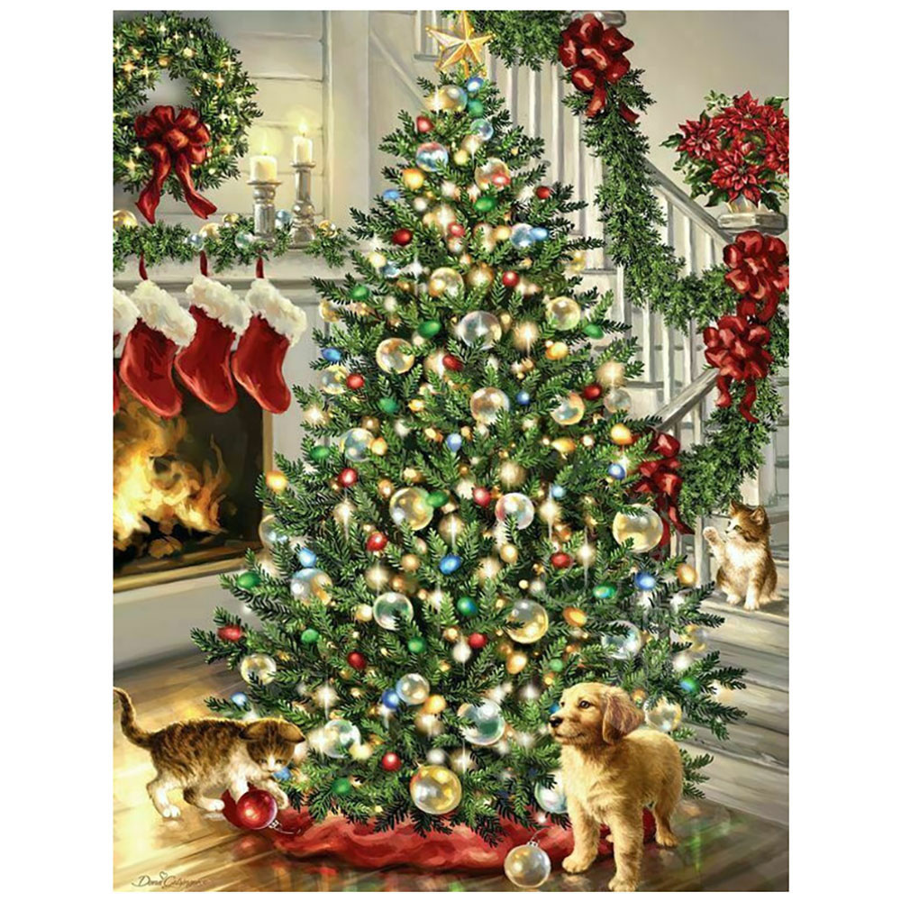 Springbok Christmas Pets Puzzle 500pcs - Puzzles Canada