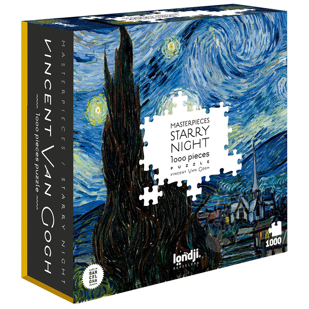 Londji Masterpieces Van Gogh: Starry Night Puzzle 1000pcs - Puzzles Canada