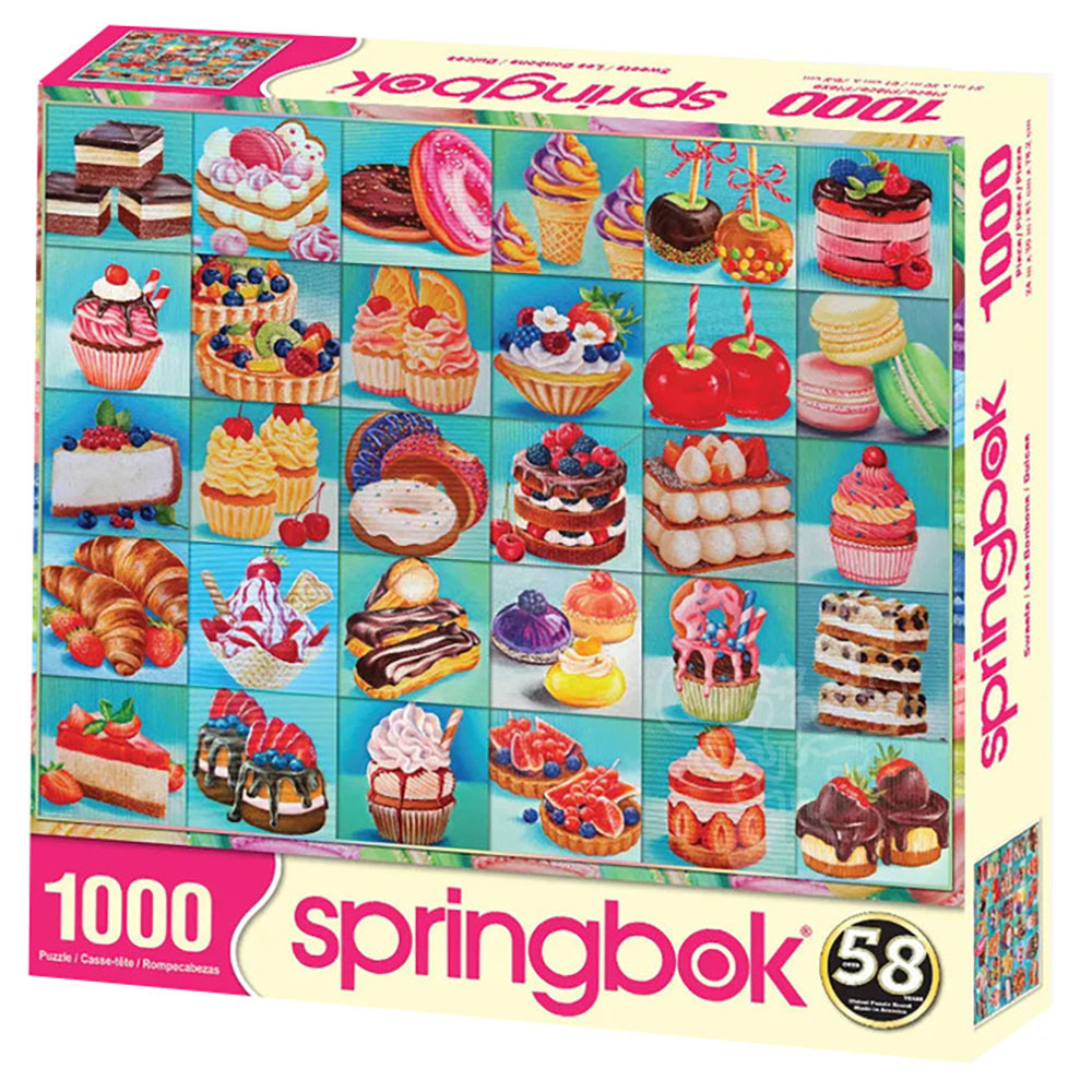 Springbok Sweets Puzzle 1000pcs - Puzzles Canada