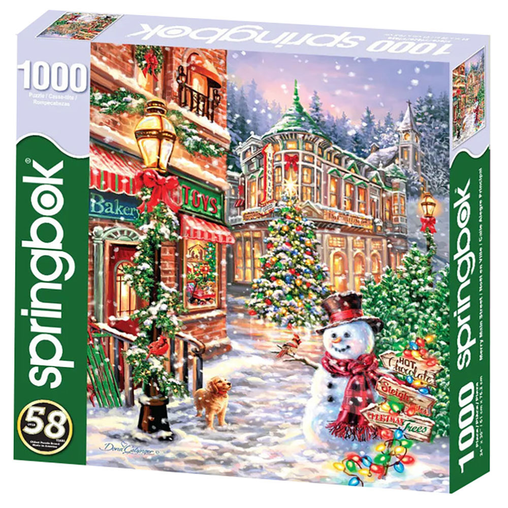 Springbok Merry Main Street Puzzle 1000pcs - Puzzles Canada