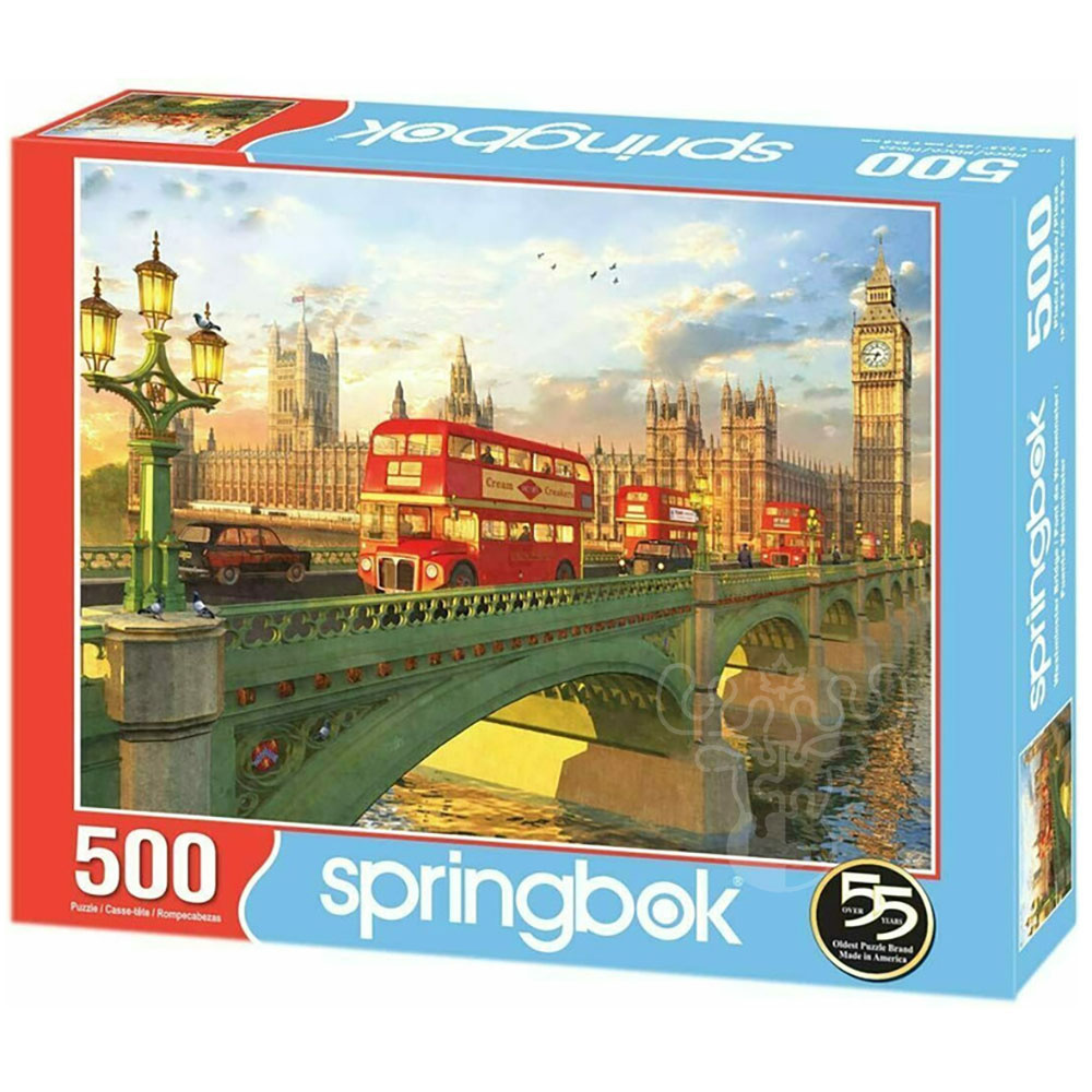 Springbok Westminster Bridge Puzzle 500pcs - Puzzles Canada