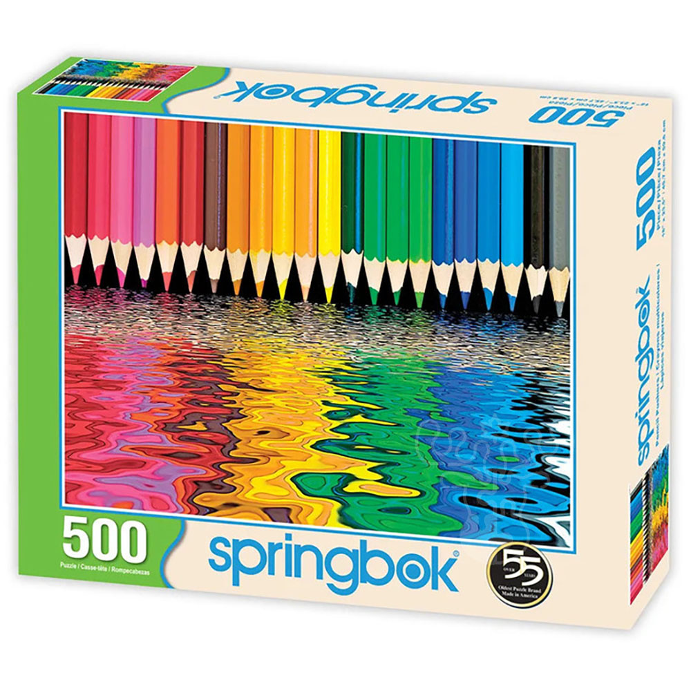Springbok Pencil Pushers Puzzle 500pcs - Puzzles Canada