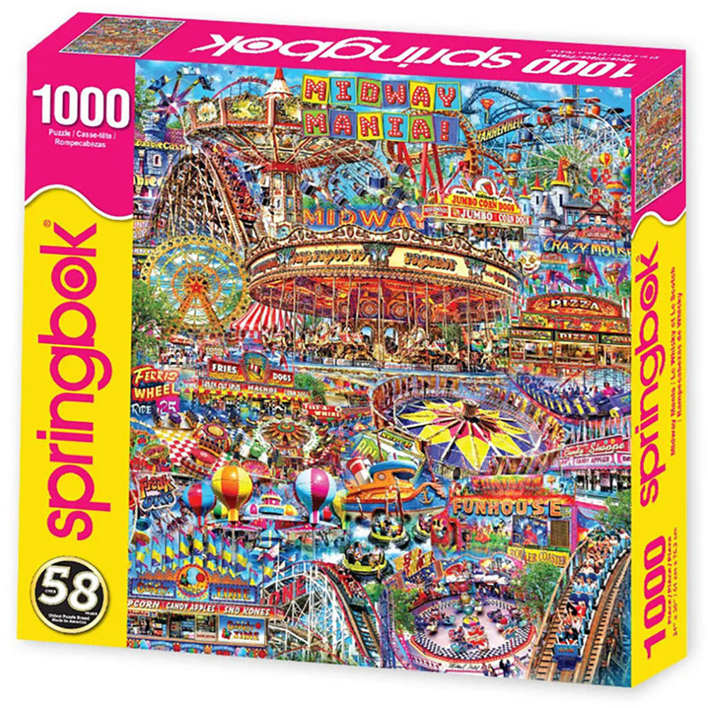 Springbok Midway Mania Puzzle 1000pcs - Puzzles Canada