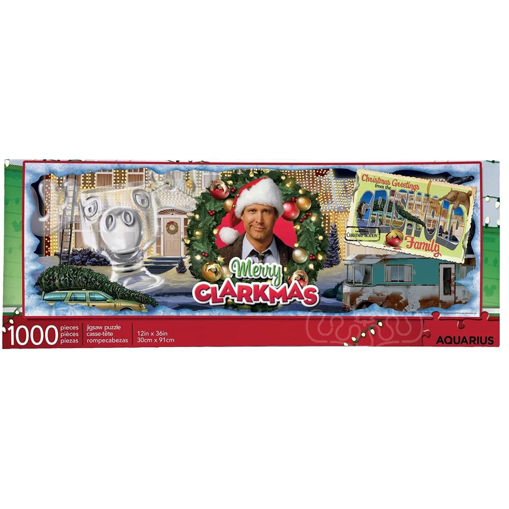 Aquarius National Lampoon's Christmas Vacation Slim Panoramic Puzzle ...