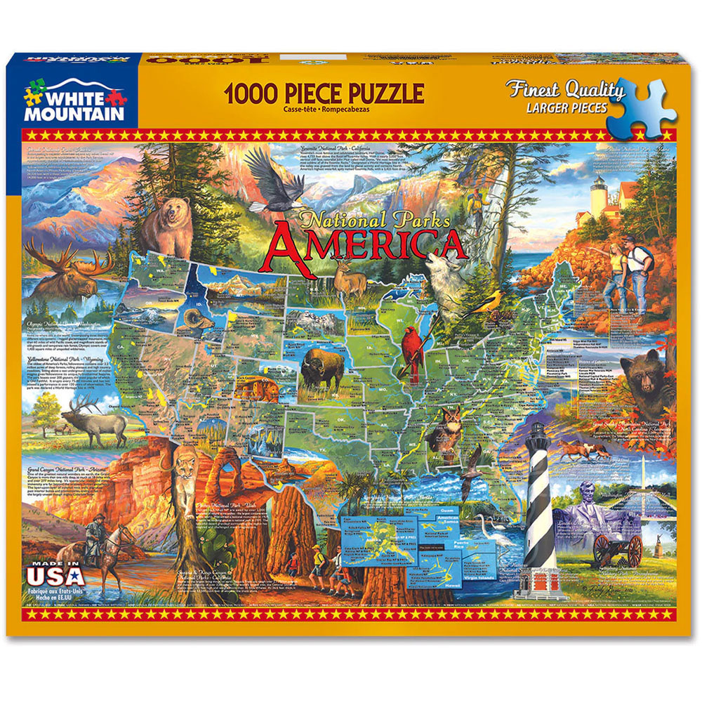 White Mountain National Parks 1000pcs - Puzzles Canada
