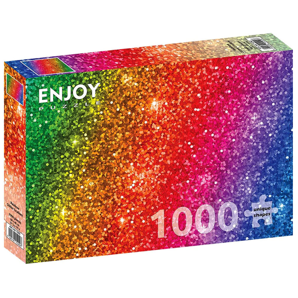Enjoy Rainbow Glitter Gradient Puzzle 1000pcs - Puzzles Canada