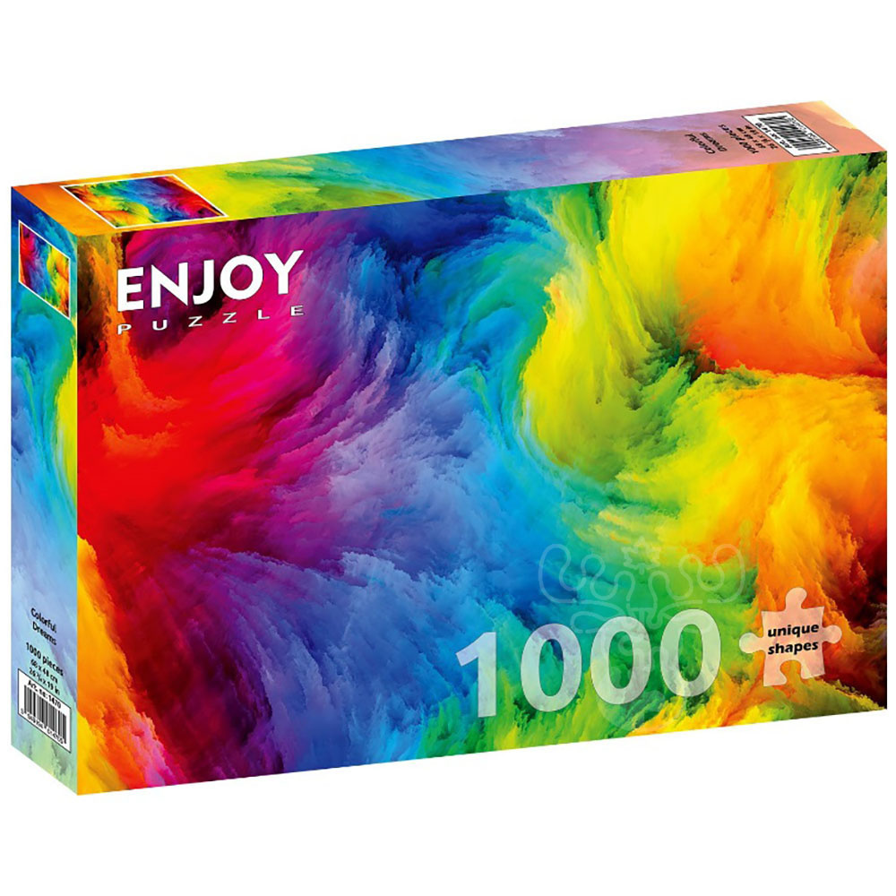 Enjoy Colorful Dreams Puzzle 1000pcs - Puzzles Canada