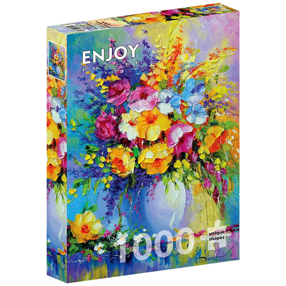 Enjoy Bouquet of Summer Puzzle 1000pcs - Puzzles Canada