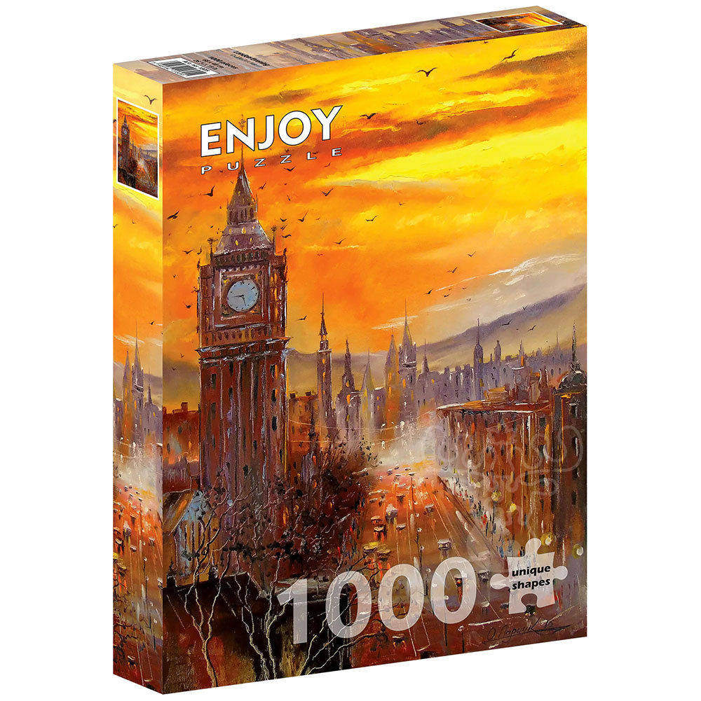 Enjoy London Evening Puzzle 1000pcs - Puzzles Canada